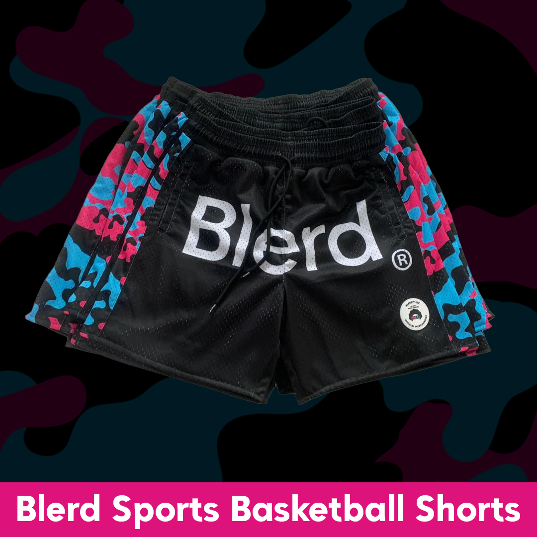 Blerd Sports Basketball Shorts - Blerd