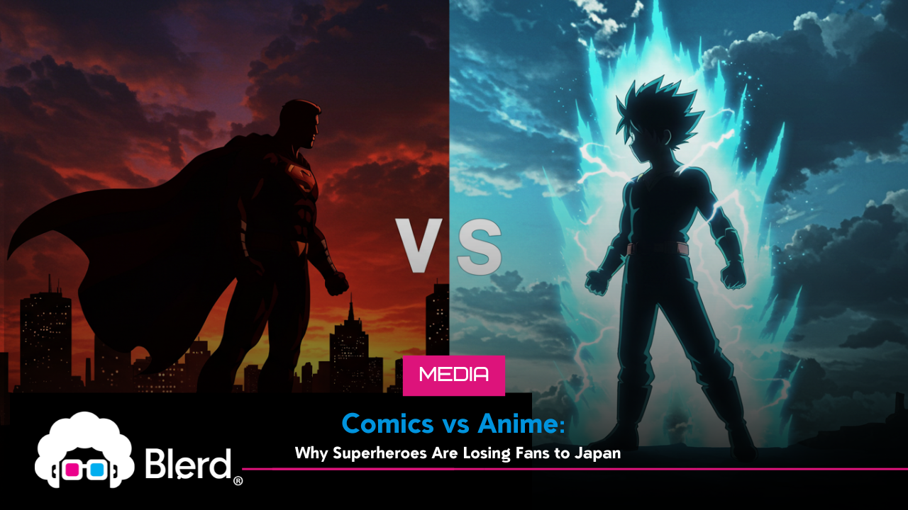 Comics vs Anime: Why Superheroes Are Losing Fans to Japan - Blerd